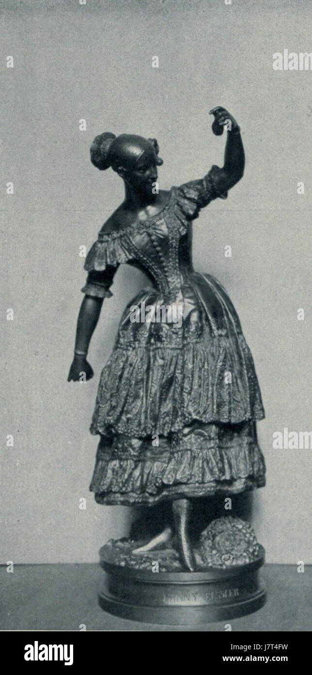 Fanny Elssler was a renowned Austrian ballerina, celebrated for her ...