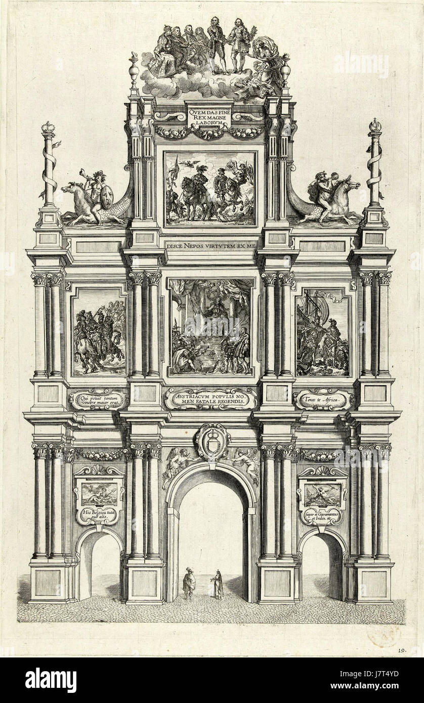An illustration or depiction of the Arcus Caroli, possibly referring to ...