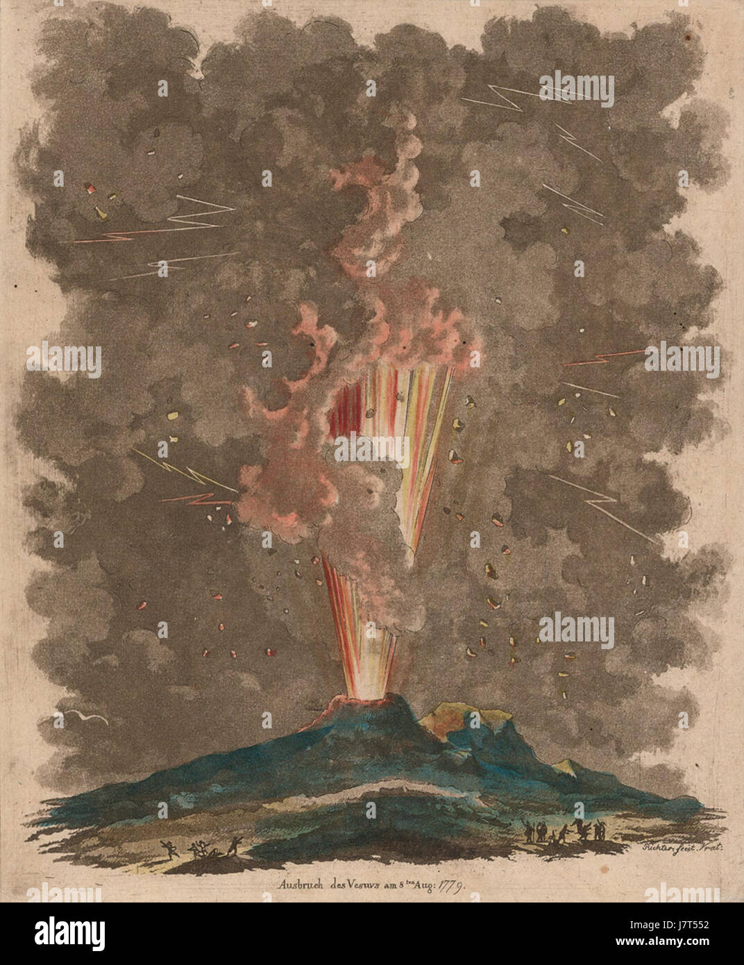 The eruption of Mount Vesuvius in 1779 was a significant volcanic event ...