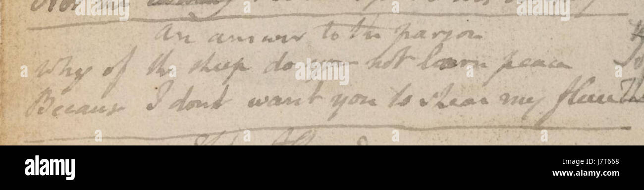 The Blake manuscript Notebook 50 contains William Blake's poetic ...