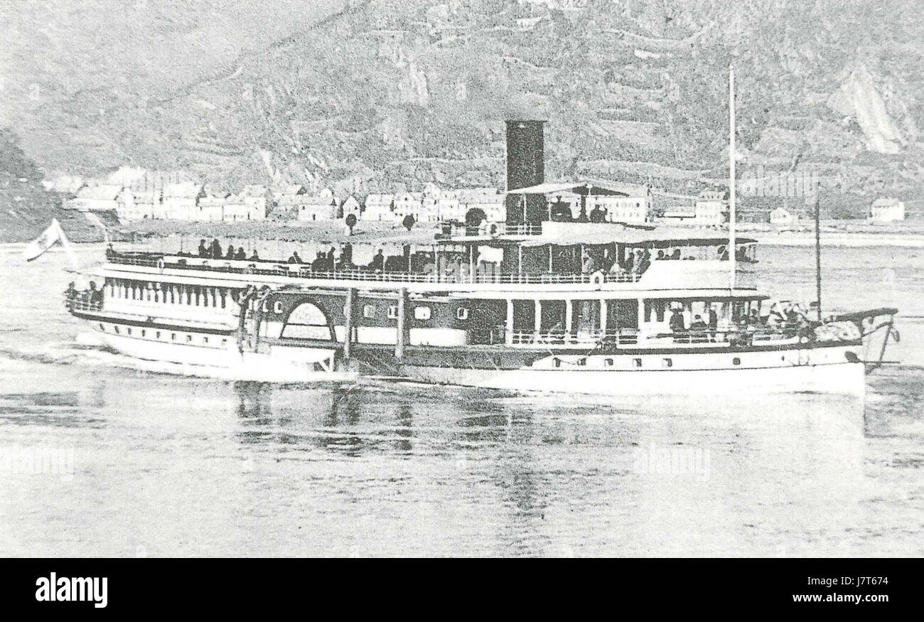 The ship Barbarossa, launched in 1903, was an important vessel in early ...