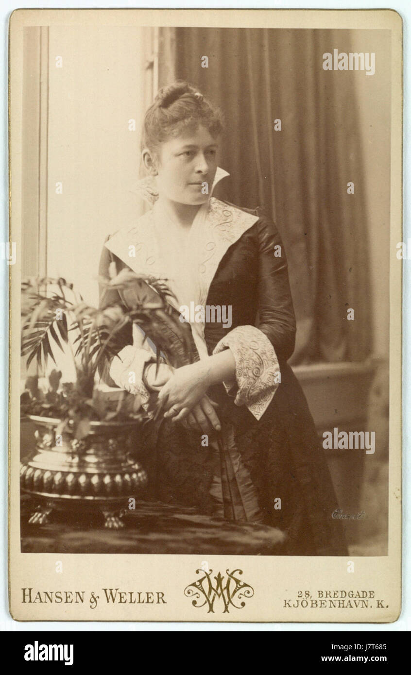 Bertha Wegmann by Hansen & Weller Stock Photo - Alamy