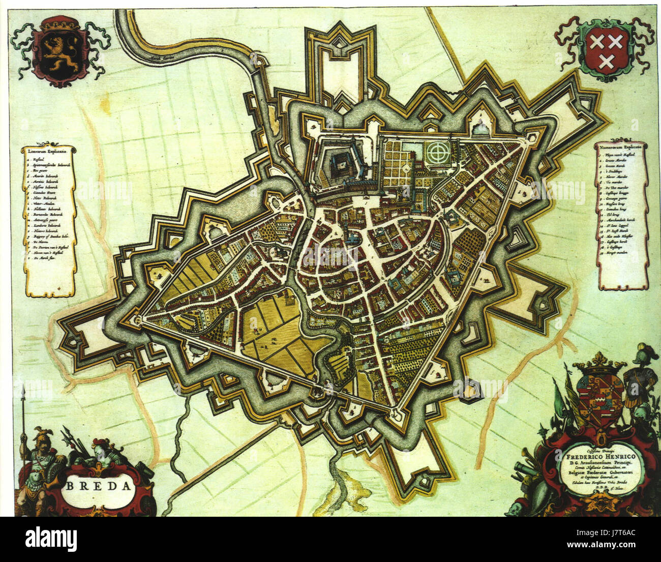 A map from 1652 created by cartographer Willem Blaeu, depicting the ...