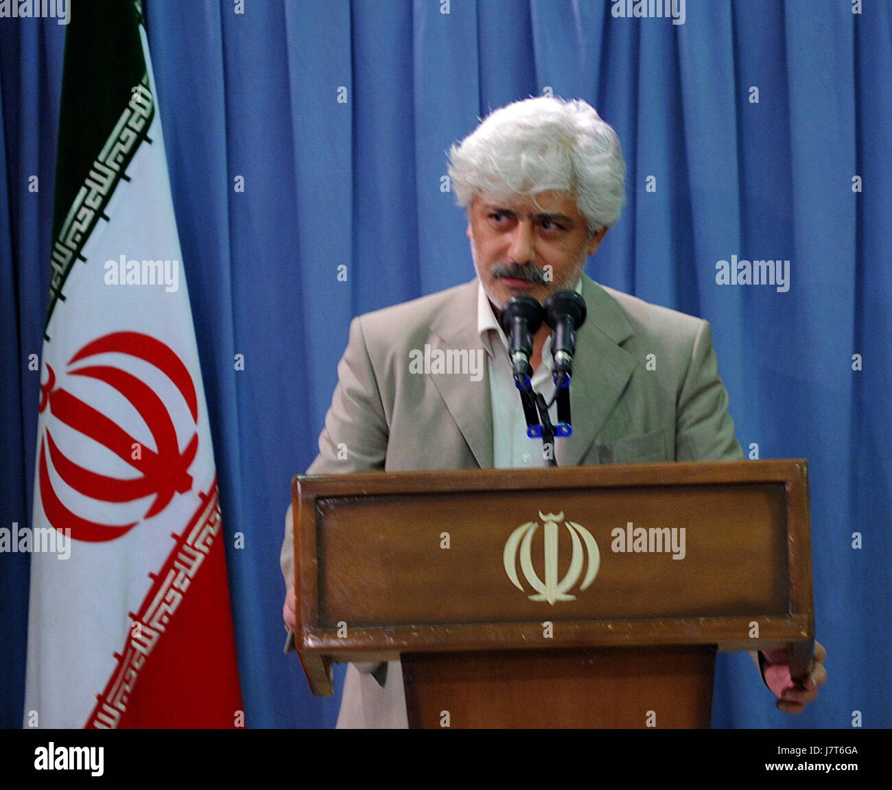 In this image from September 15, 2009, Mehdi Shojaei, an Iranian artist ...