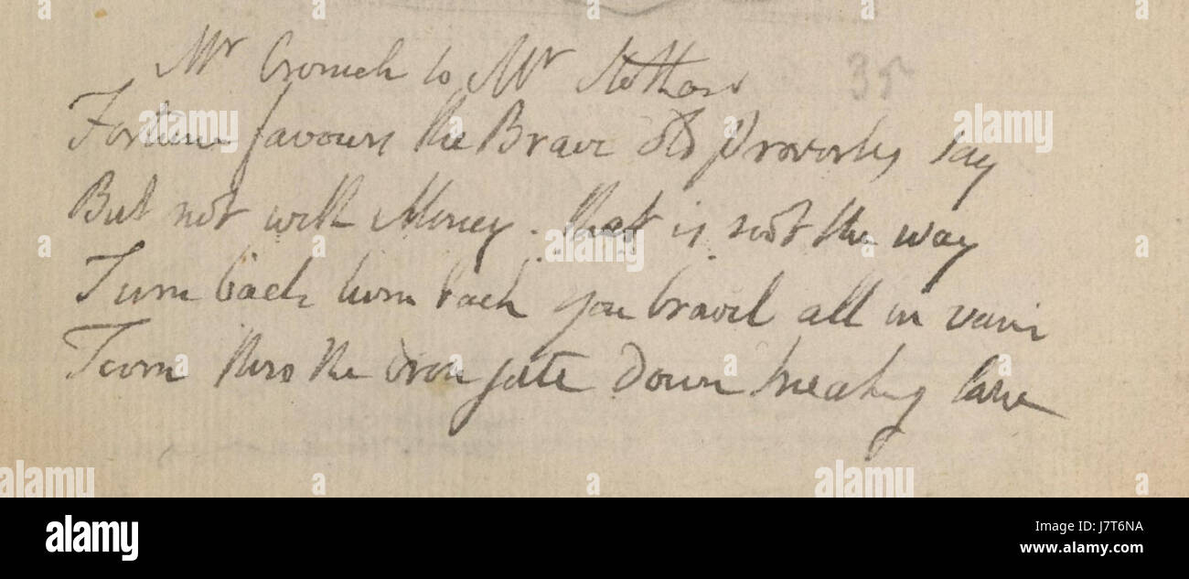 The Blake manuscript notebook from 1808 includes correspondence and ...
