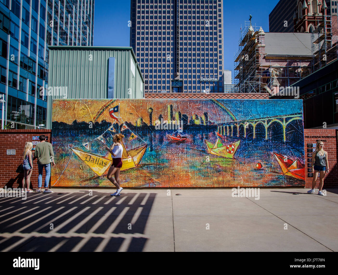 Downtown model texas hi-res stock photography and images - Alamy