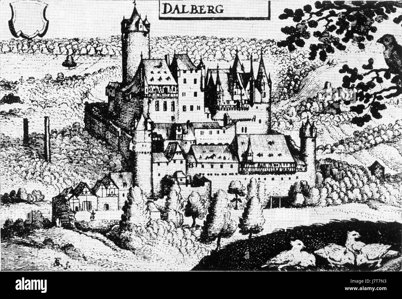 Burg Dalberg Meissner Stock Photo - Alamy