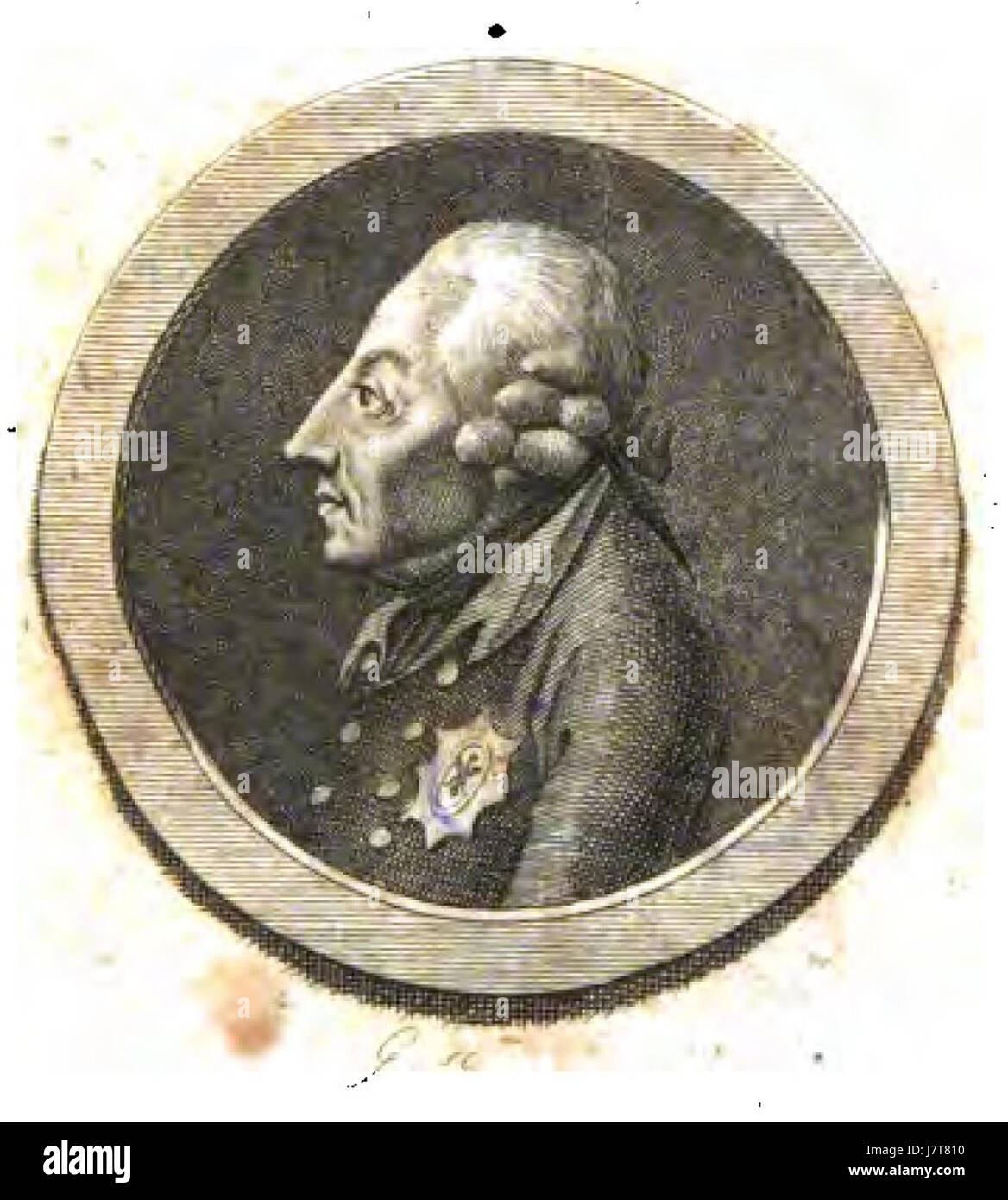 Christian August Clodius Stock Photo - Alamy