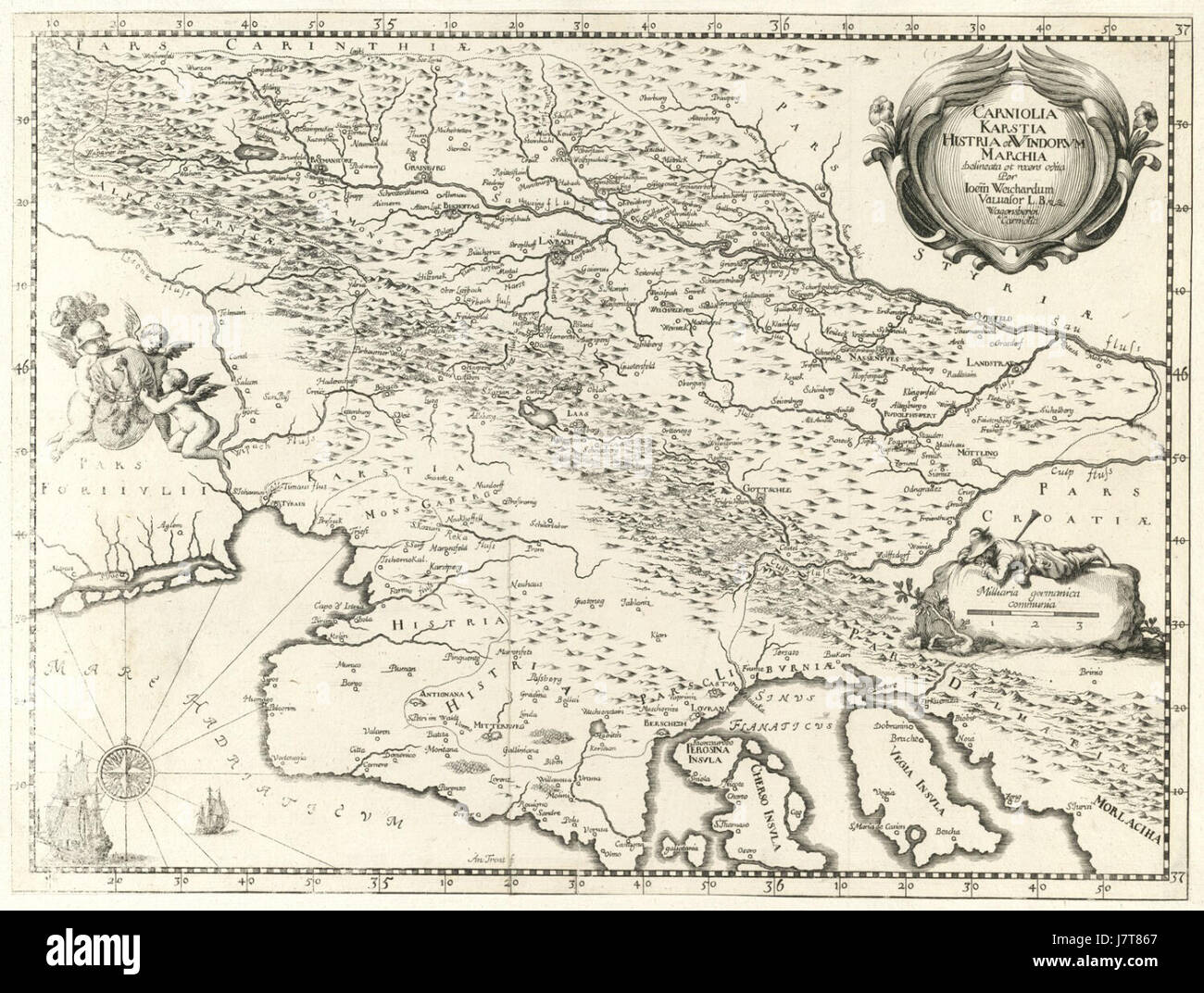 Carniola Map High Resolution Stock Photography and Images - Alamy