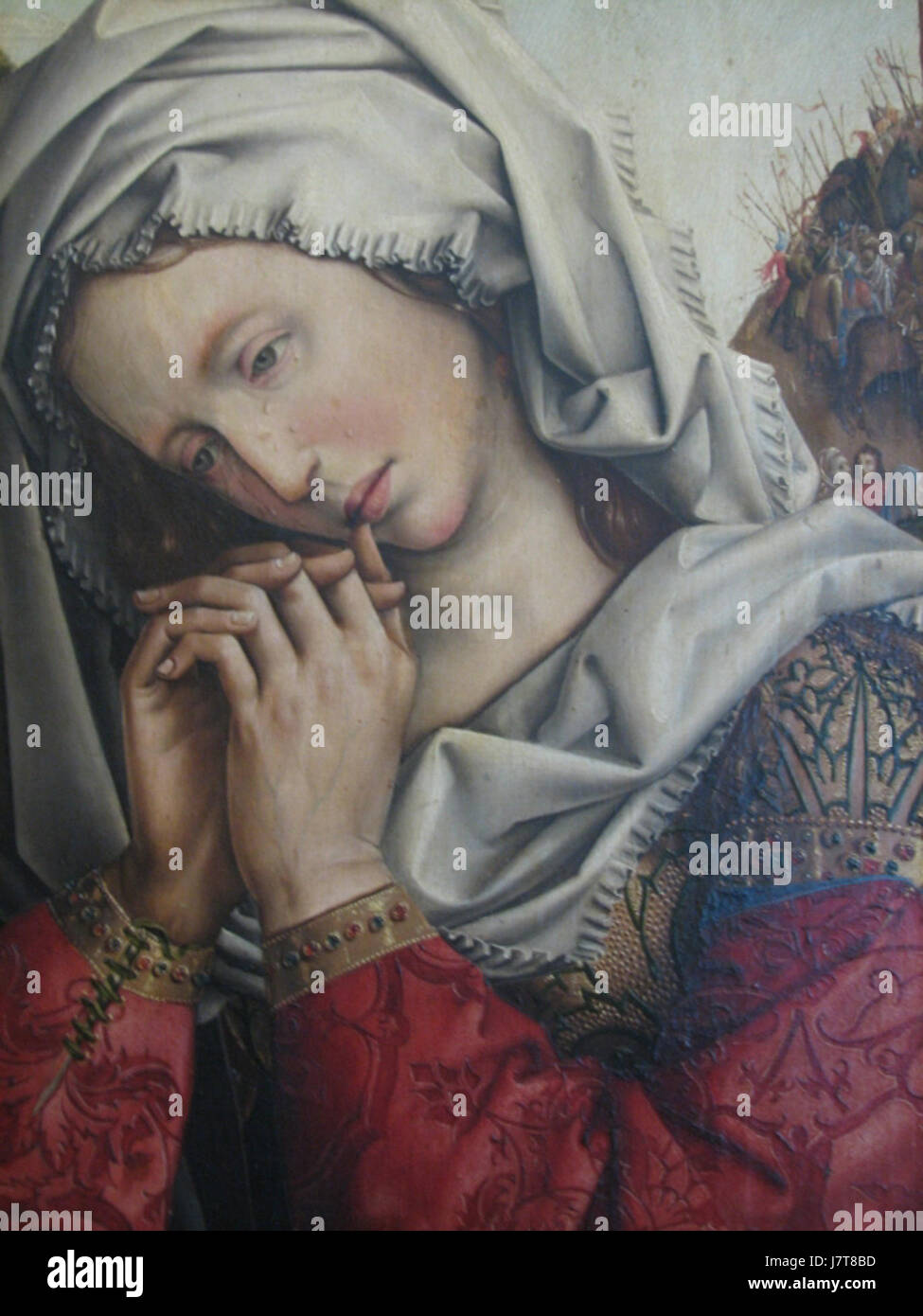 'Deposition of the Cross' by Colijn de Coter, housed in the Museo ...