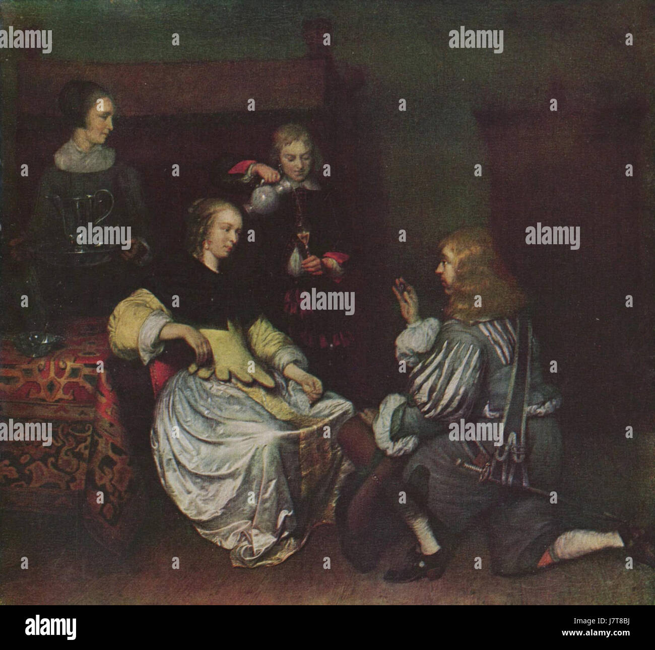 Caspar Netscher 001 Stock Photo - Alamy