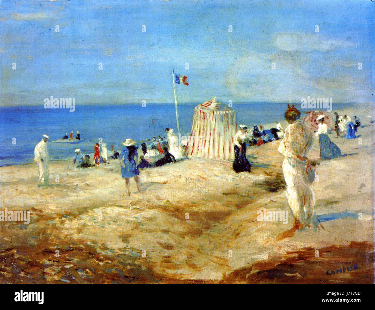 Conder painting hi-res stock photography and images - Alamy