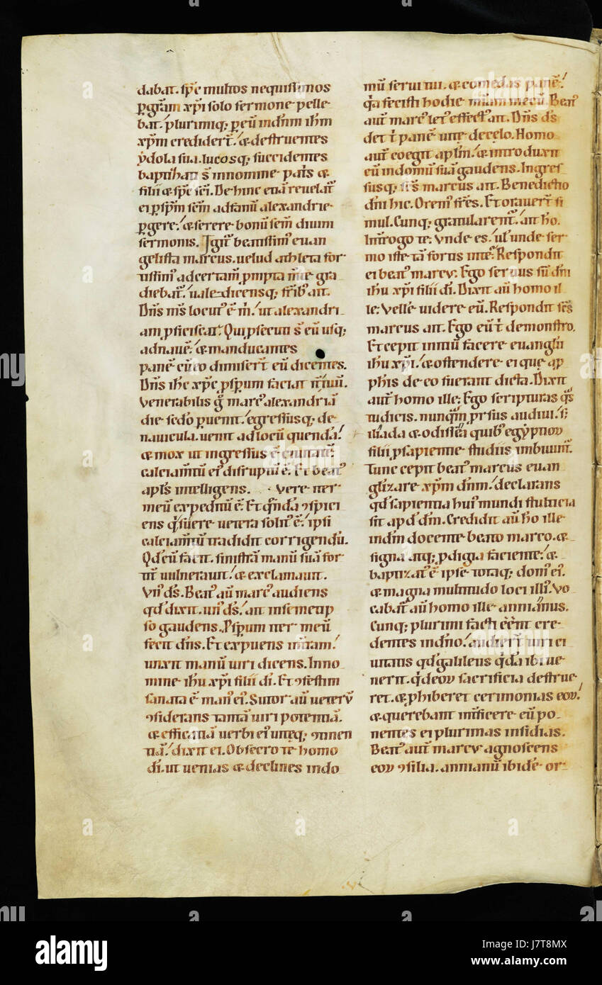 The Codex Bodmer 127, specifically folio 050v, is part of an ancient ...