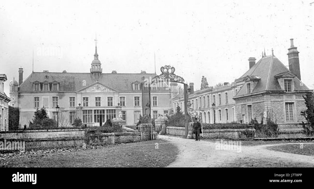 Chateau de Meslay Stock Photo - Alamy