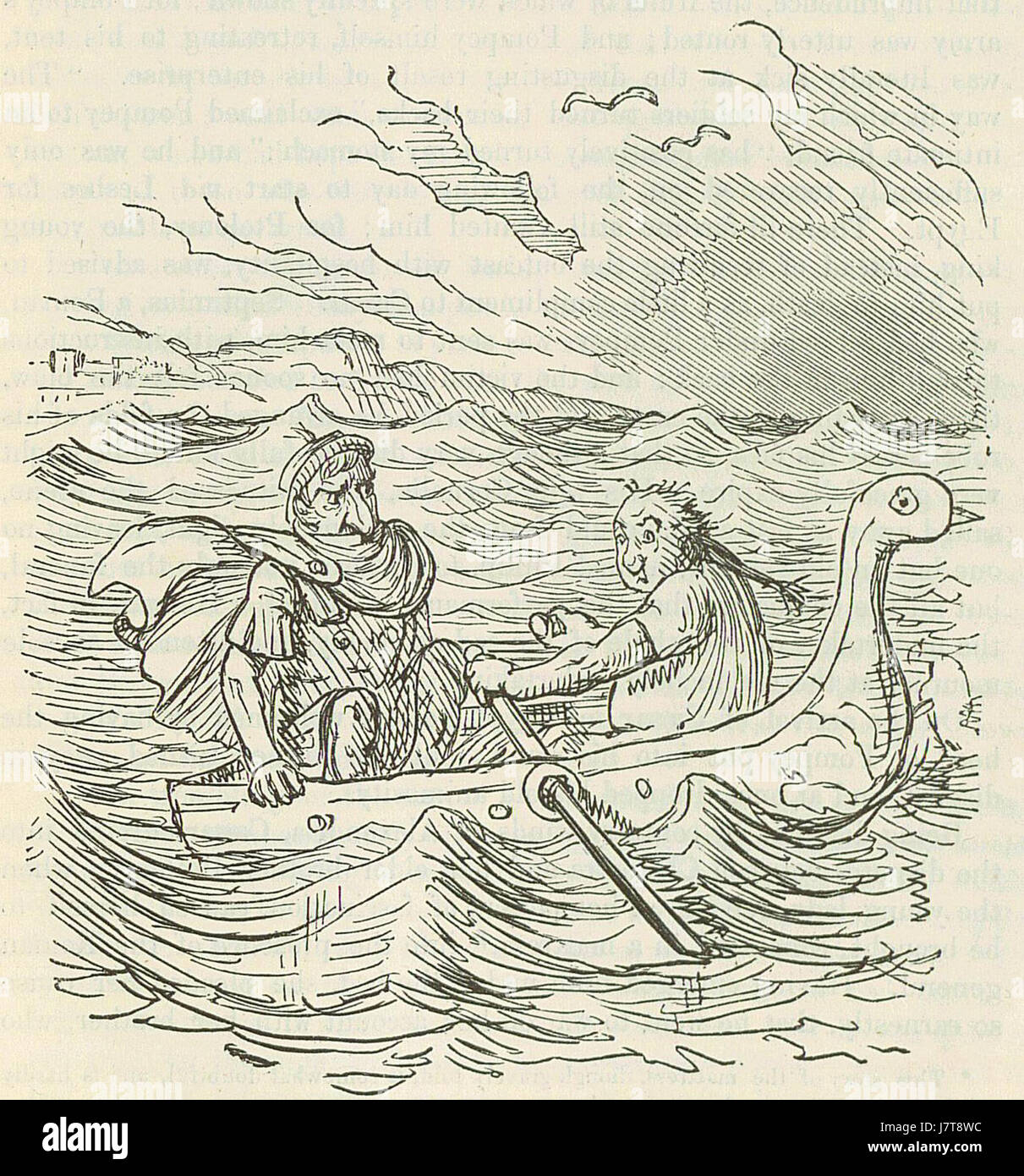 This image from 'Comic History of Rome' humorously portrays Roman ...