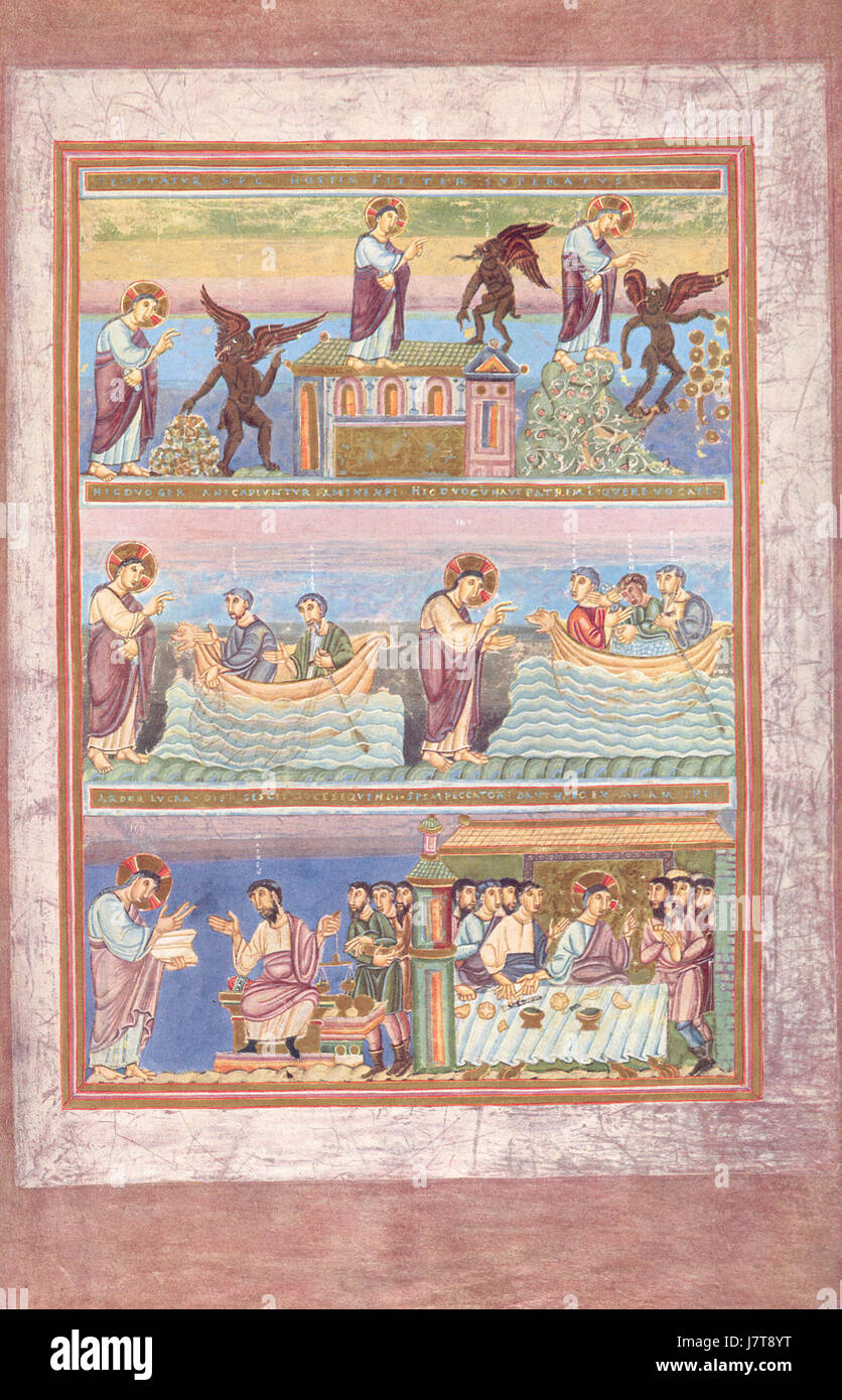 The Codex aureus Epternacensis is a significant manuscript from the ...
