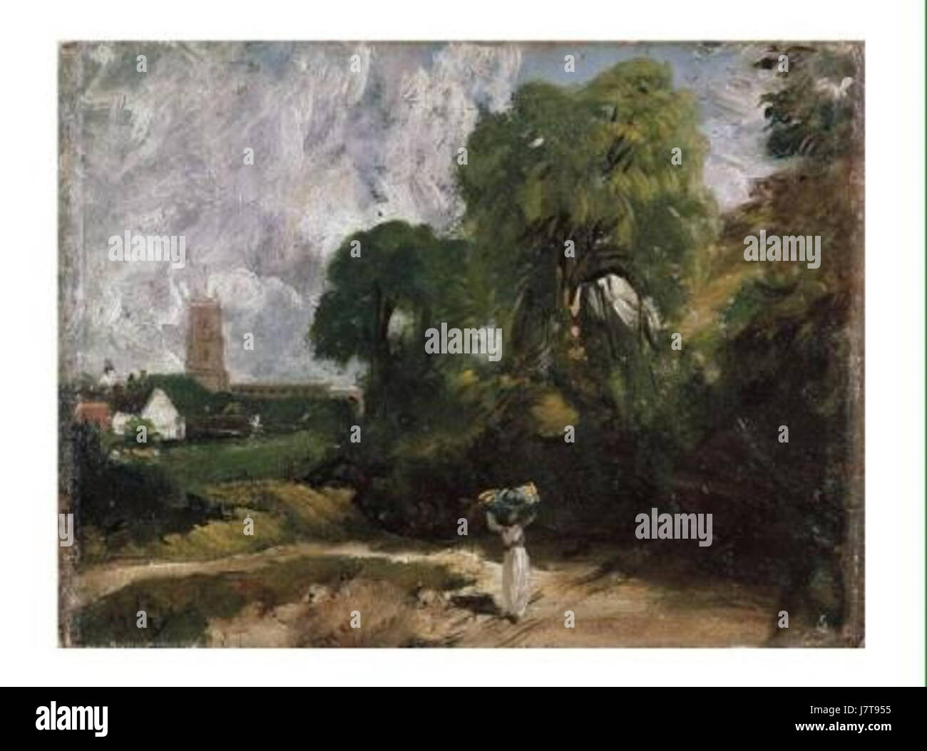 This painting by John Constable captures the rural beauty of Suffolk ...