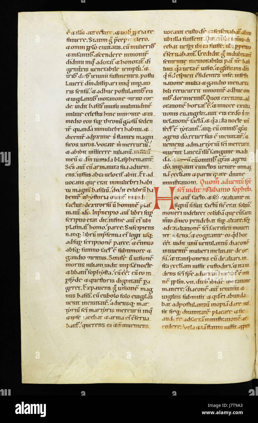 The Codex Bodmer 127, folio 137v, is a manuscript containing ancient ...