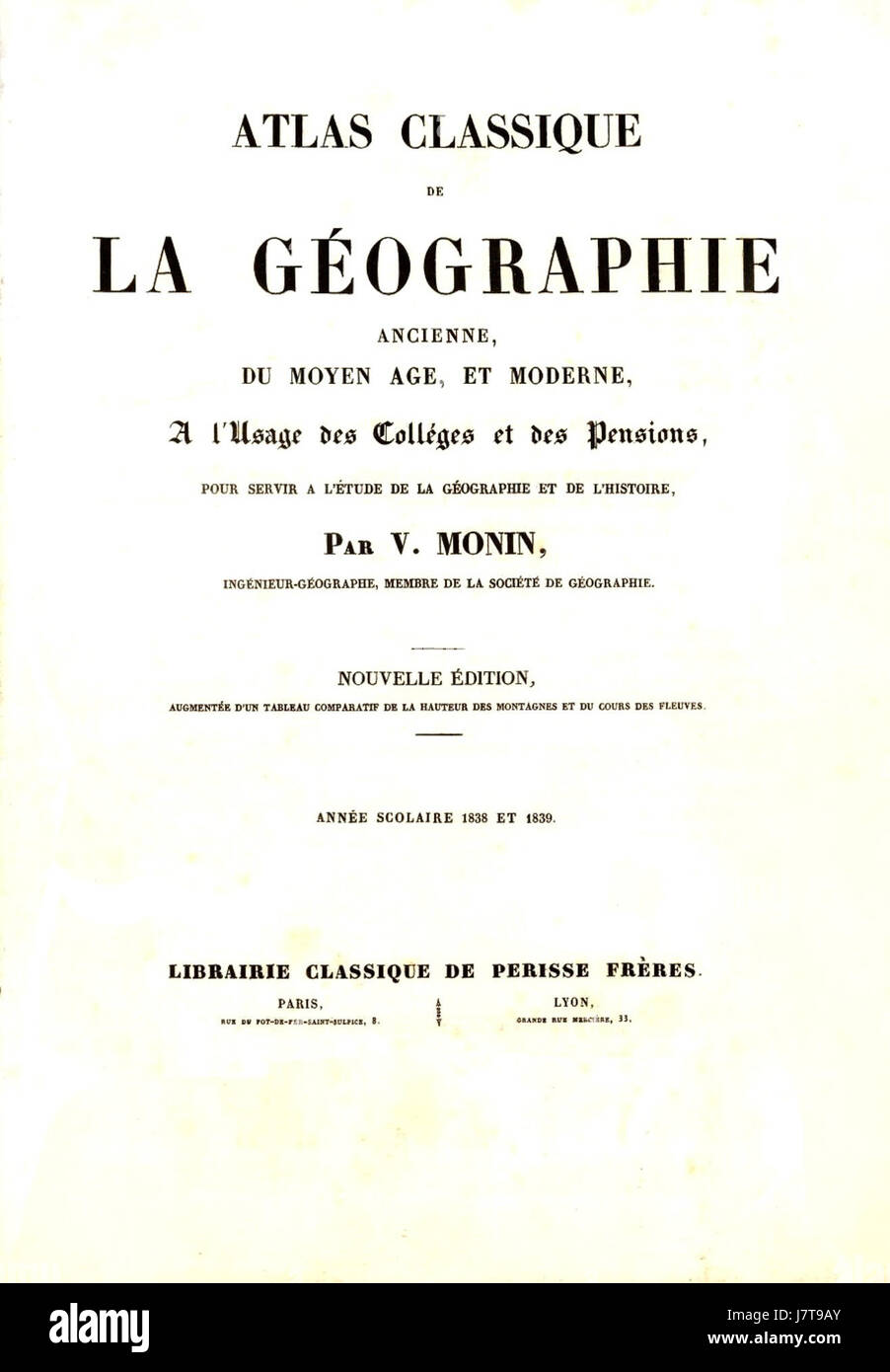 Monin map hi-res stock photography and images - Alamy