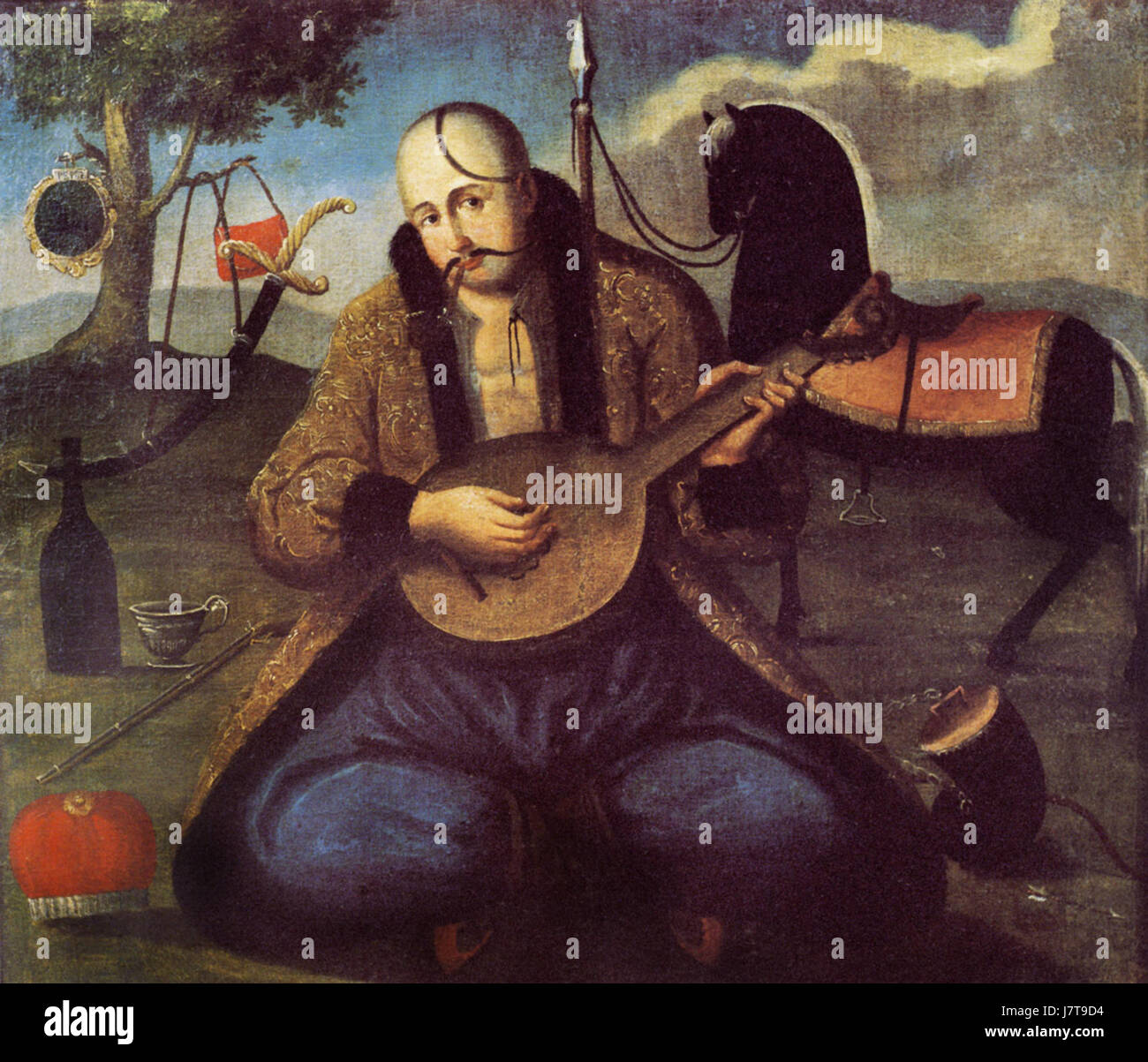 Cossack Mamay is a figure from Ukrainian and Cossack folklore, often ...