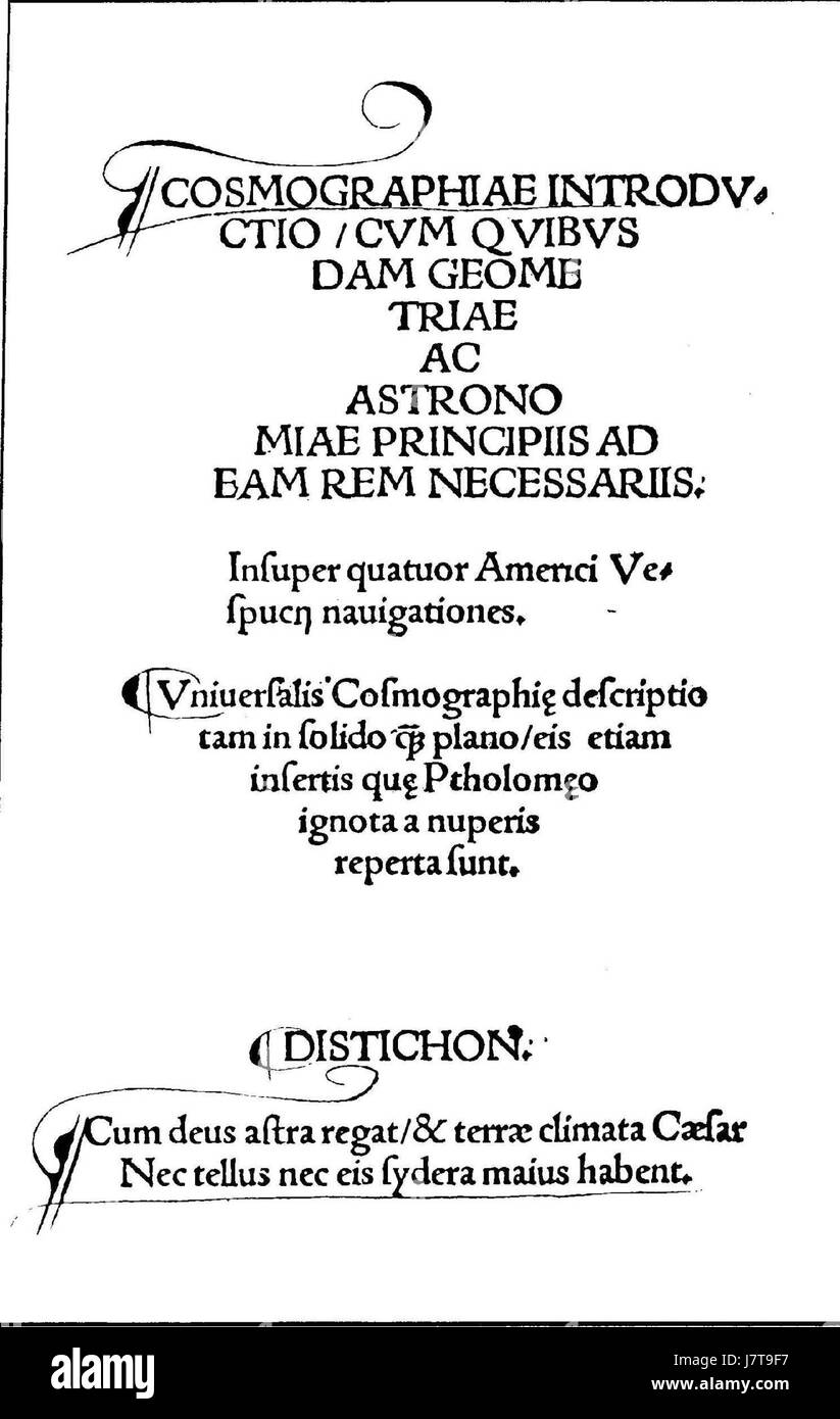 'Cosmographiae Introductio' is a 16th-century work by Sebastian Munster ...