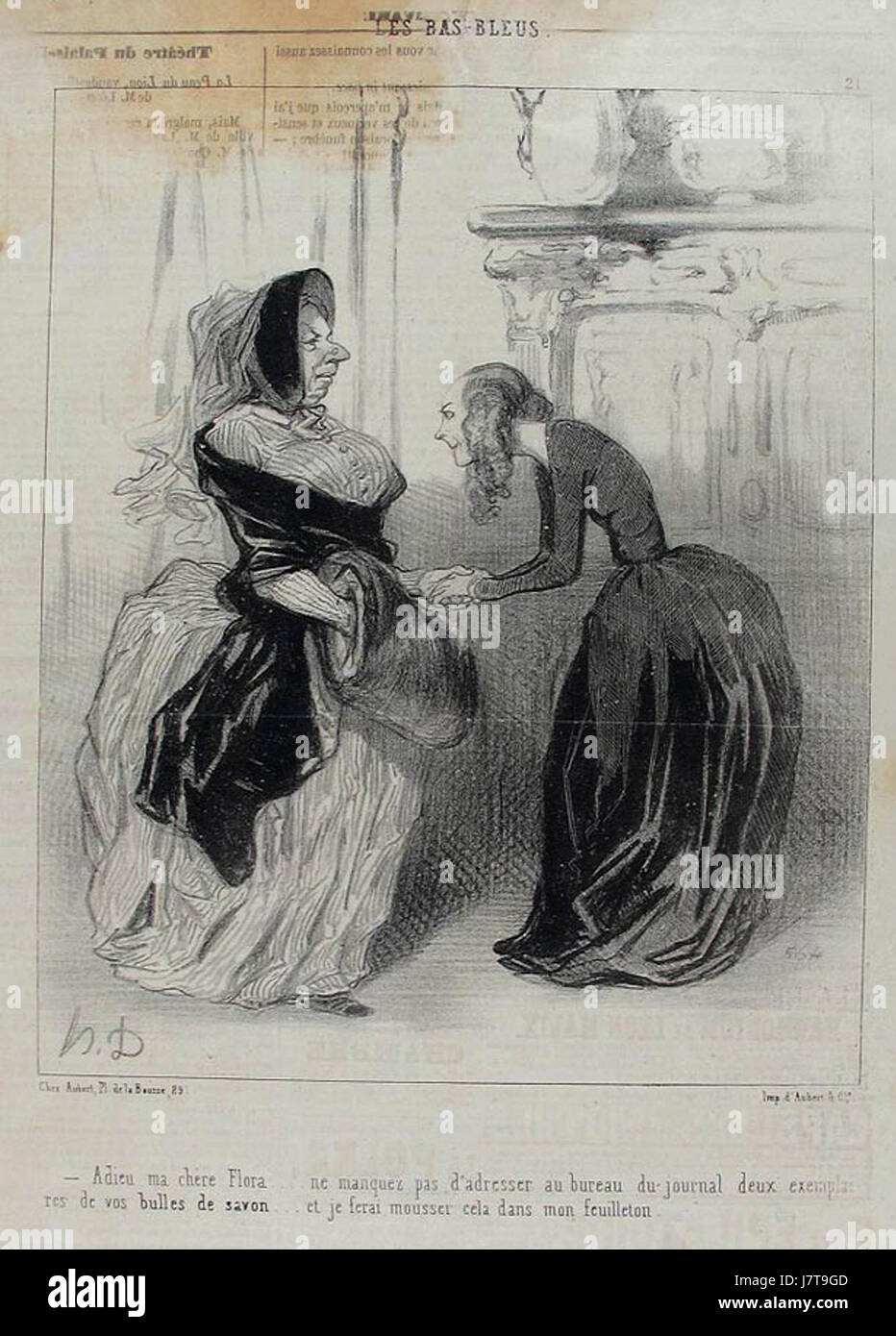 Les bas bleus hi-res stock photography and images - Alamy