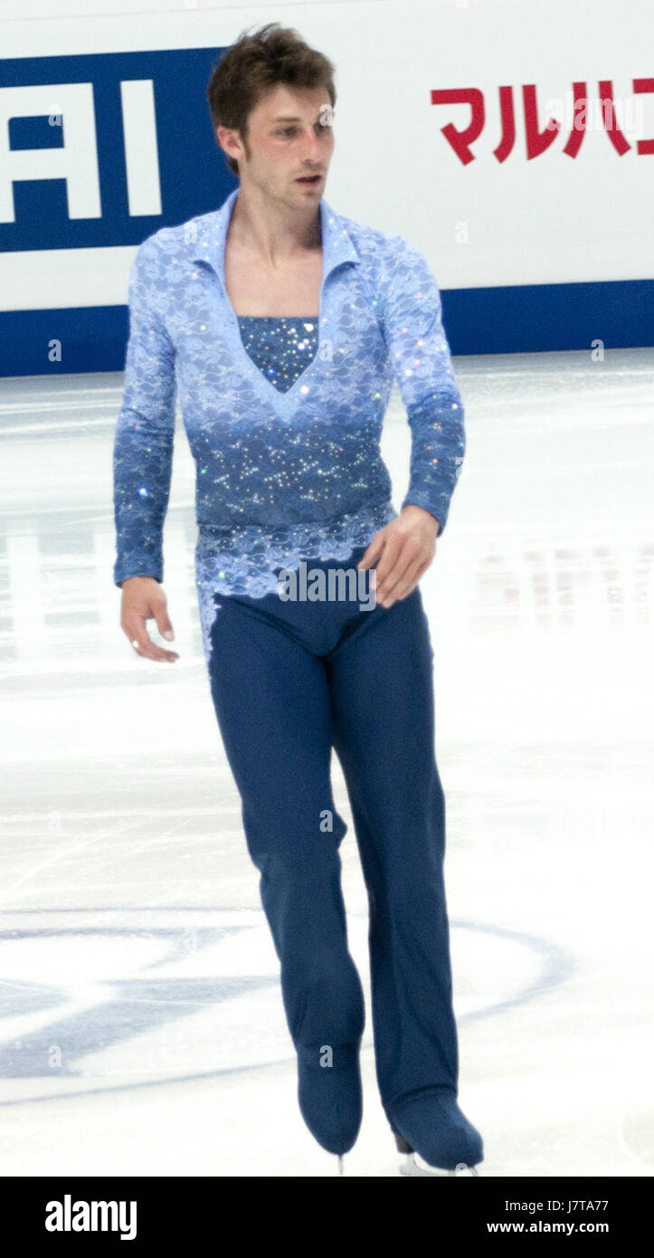 2011 Figure Skating WC Brian Joubert (2 Stock Photo - Alamy