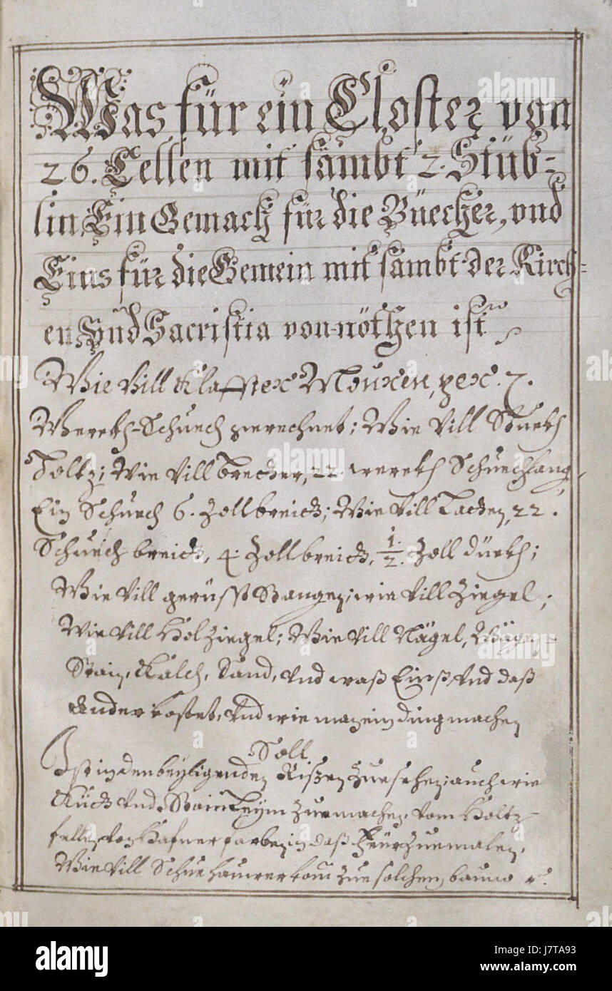 'Architectura Capucinorum' is a historical architectural text ...