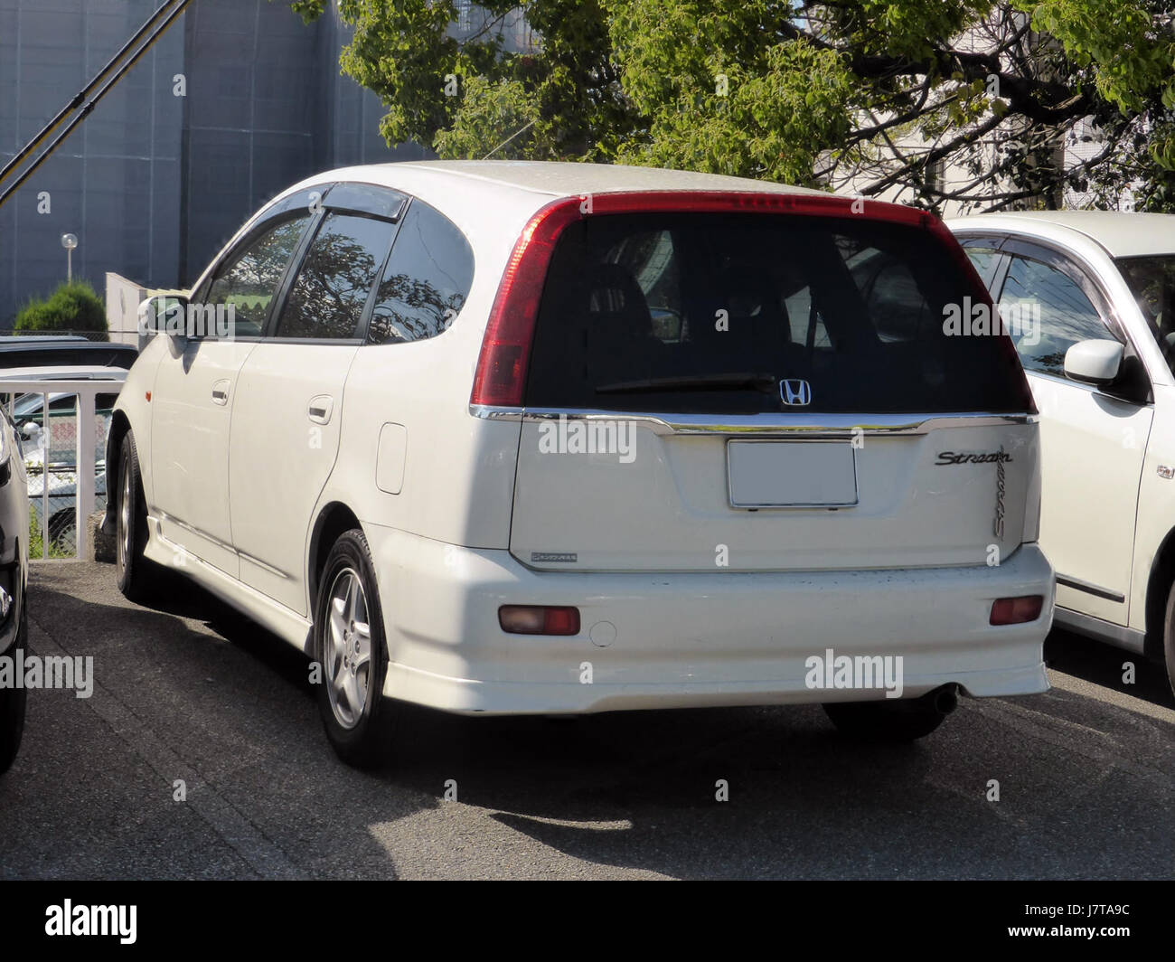 1st generation Honda Stream rear Stock Photo - Alamy