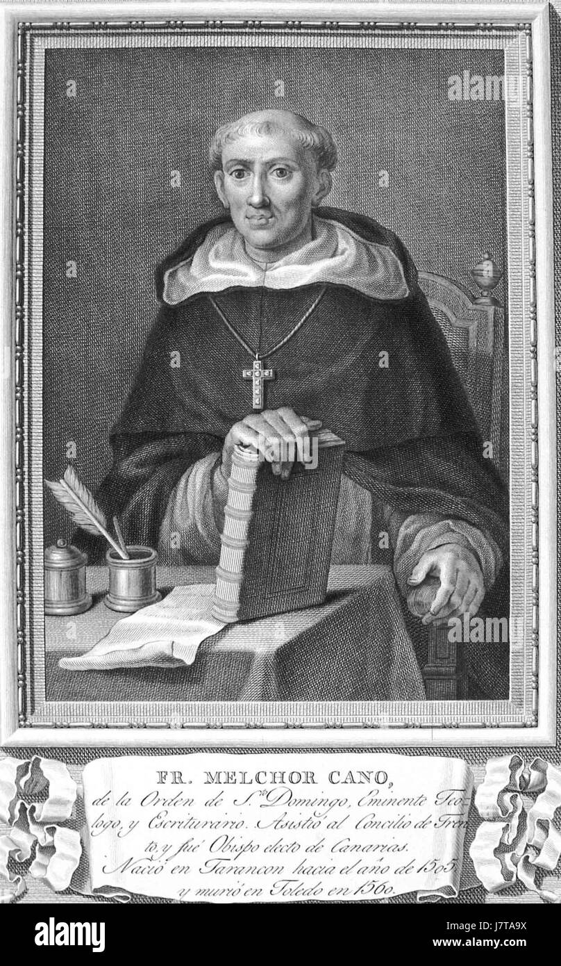 Melchor Cano was a Spanish theologian and philosopher of the 16th ...