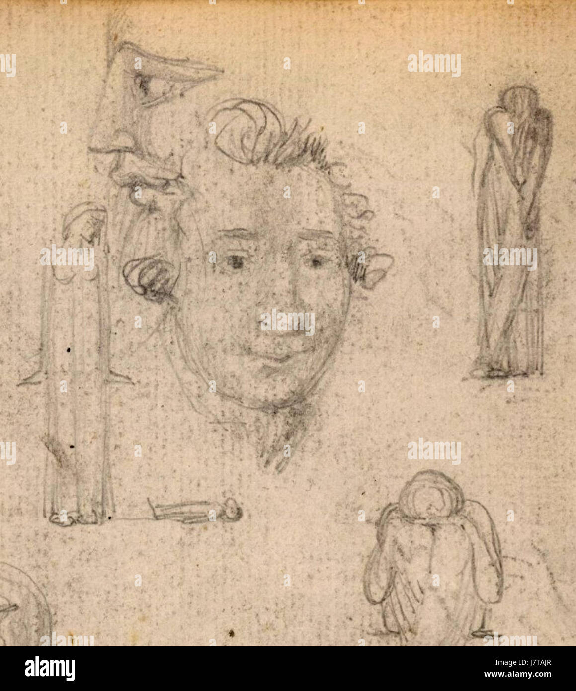 This image shows a page from William Blakeâ€™s manuscript notebook ...