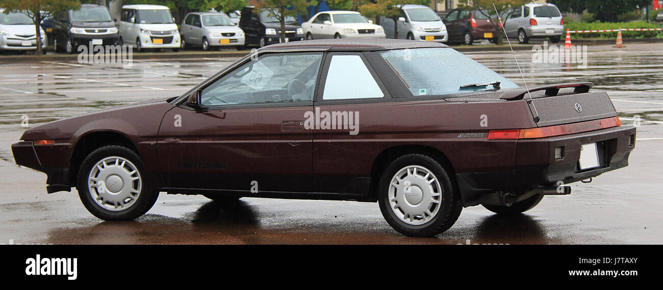 The 1985 Subaru Alcyone VR Turbo 4WD is a sports car featuring a rear ...