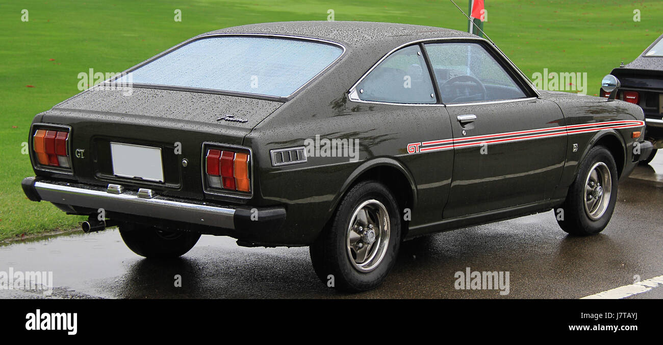 1975 Toyota Sprinter Coupe 1600 Trueno GT rear Stock Photo - Alamy