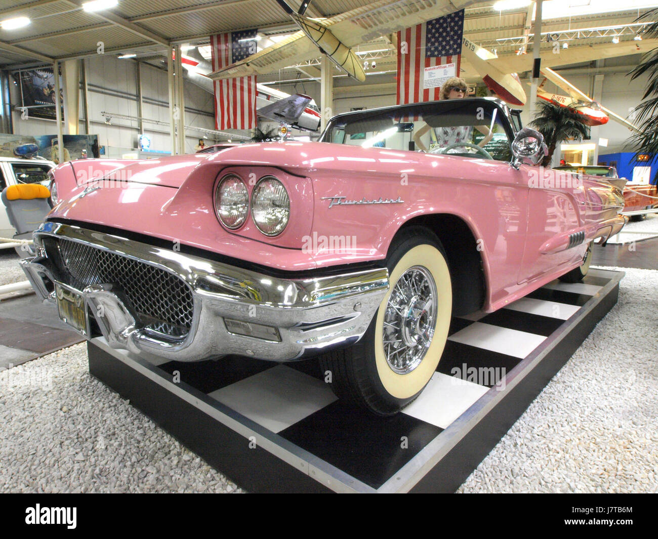 1958 Ford thunderbird Convertible pic2 Stock Photo - Alamy