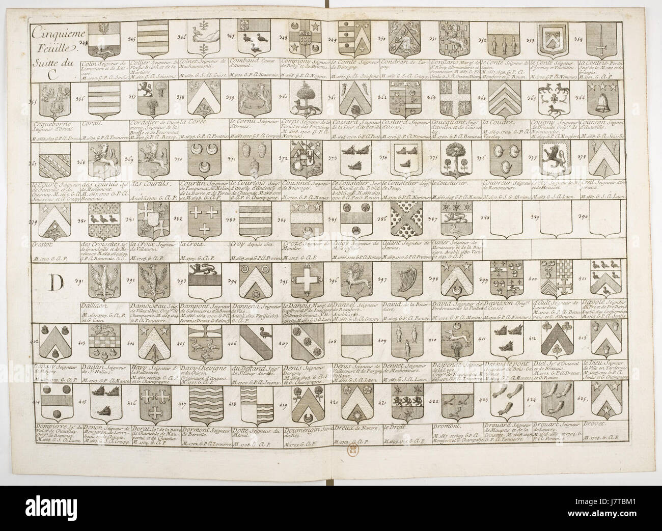 17th century heraldry reference hi-res stock photography and images - Alamy