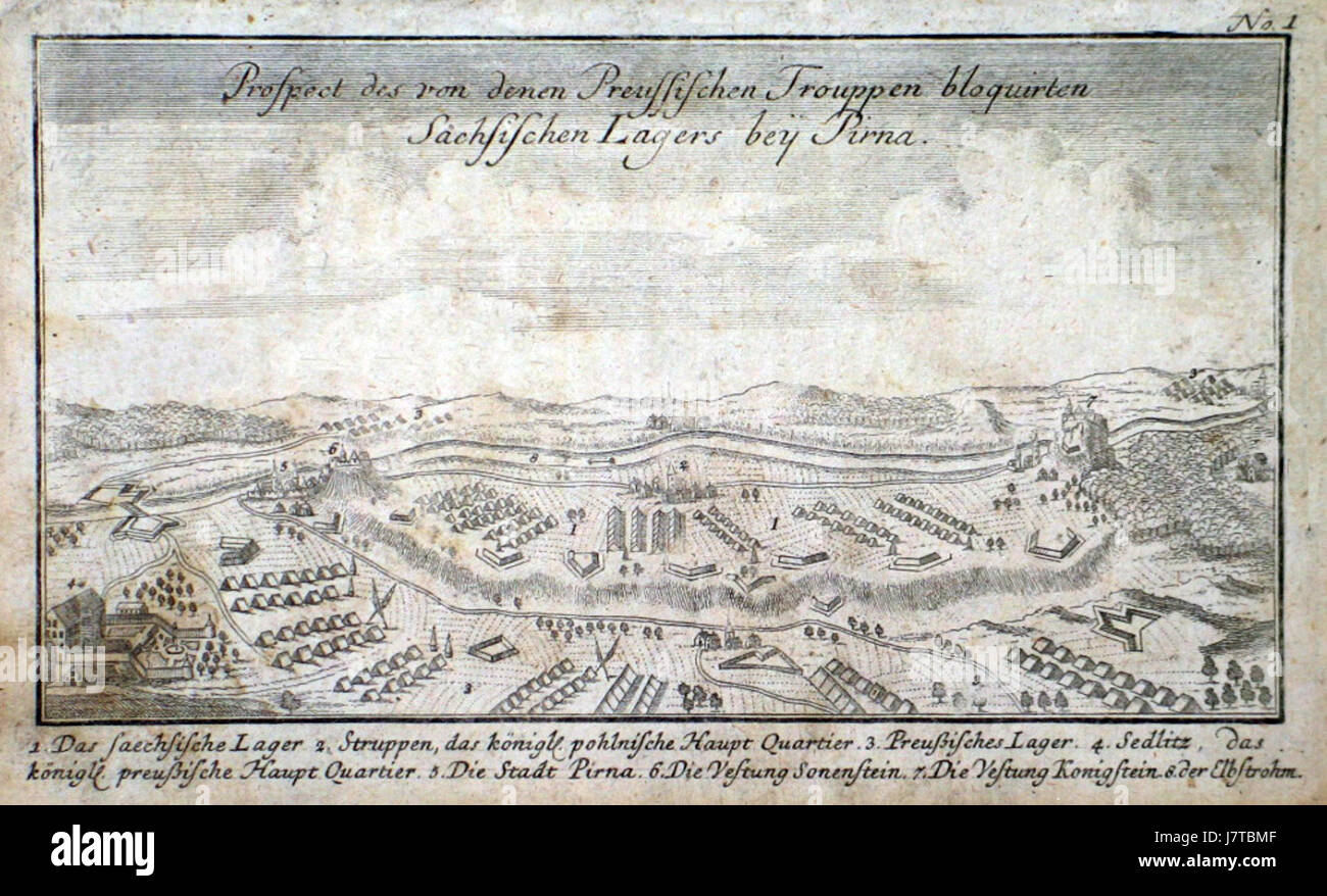 Siege of pirna hi-res stock photography and images - Alamy