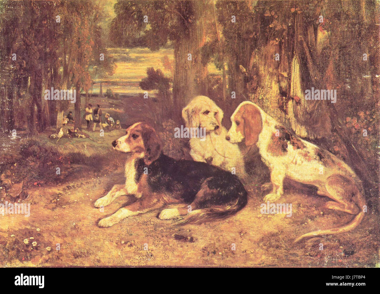 Alexandre Gabriel Decamps 002 Stock Photo - Alamy