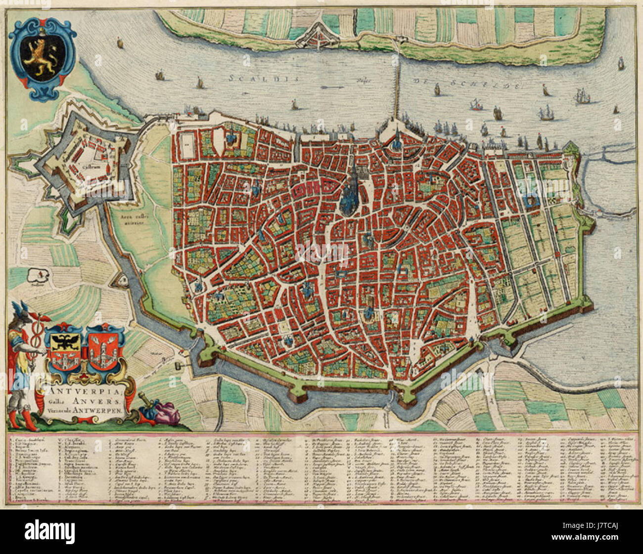 Map of antwerp hi-res stock photography and images - Alamy