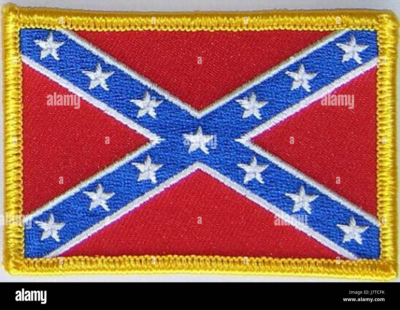 The Confederate Rebel Flag patch is a symbol historically associated ...