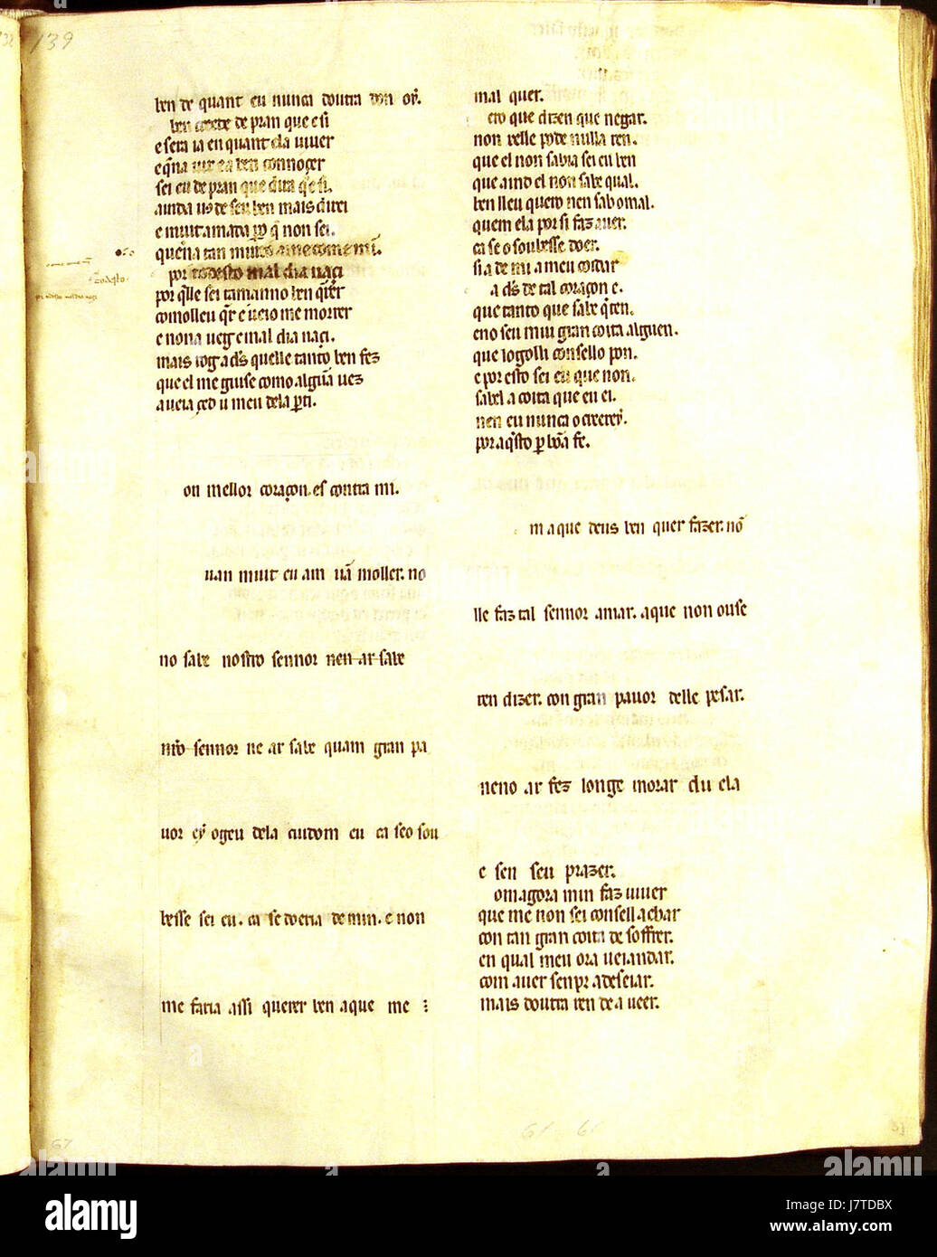 The Cancioneiro da Ajuda 139 is a manuscript of medieval Portuguese ...