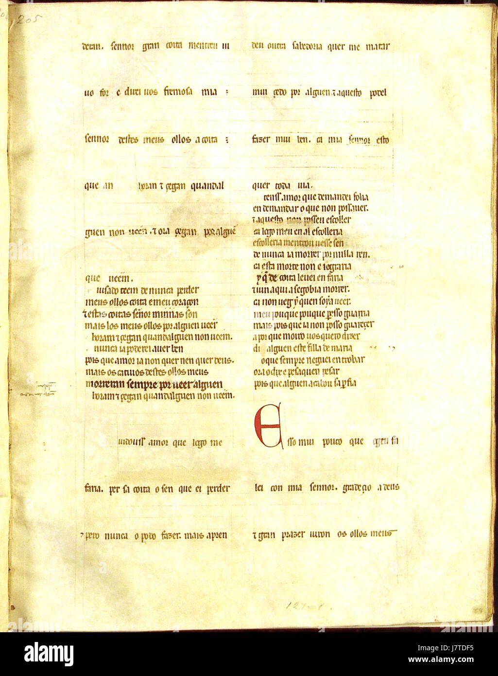 The Cancioneiro da Ajuda is a 14th-century manuscript that contains a ...