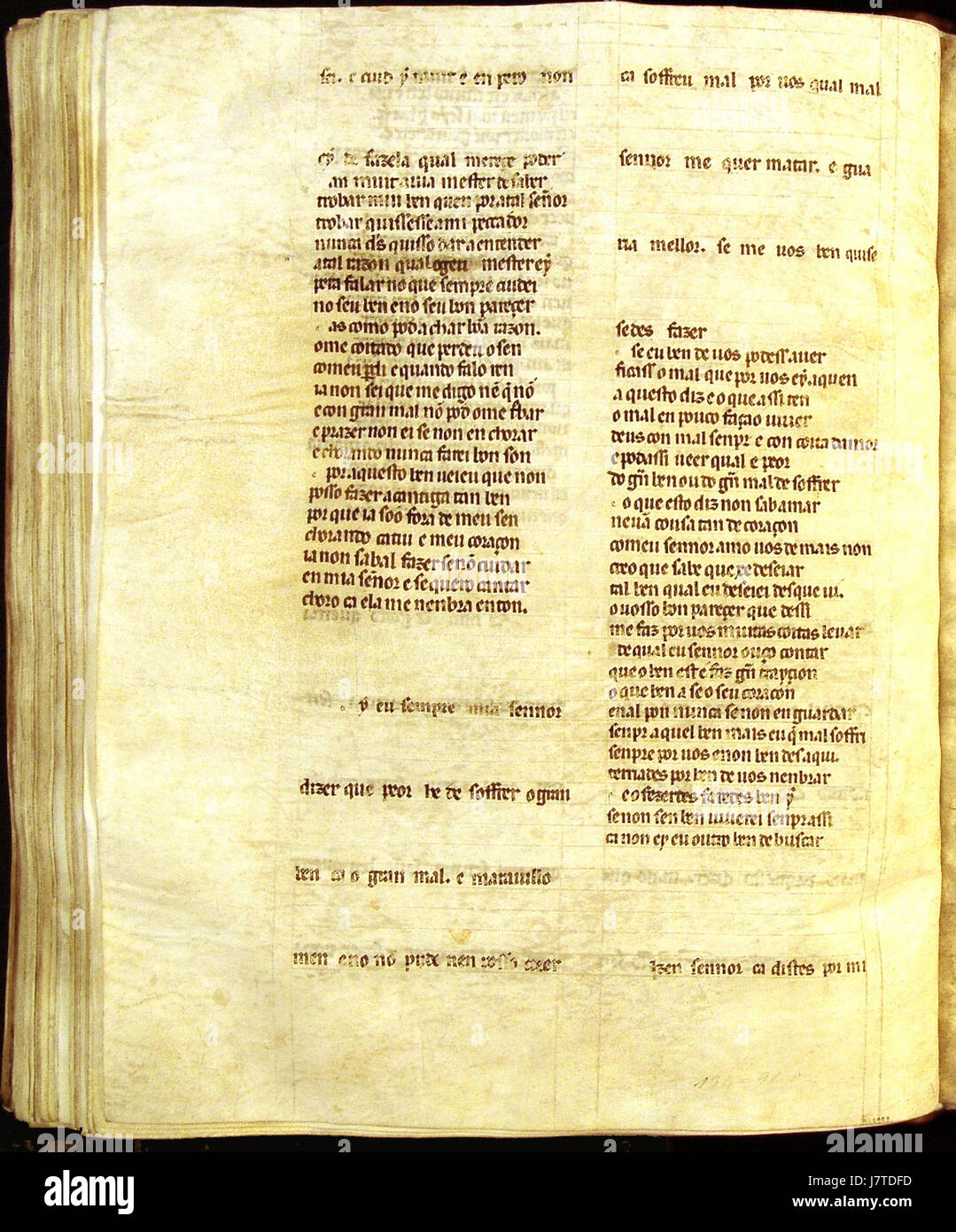 The Cancioneiro da Ajuda is a significant manuscript of medieval ...