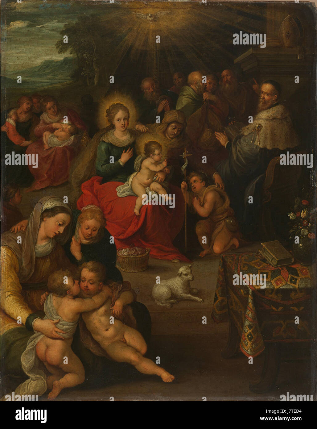 Allegorie op het Christuskind als het lam Gods Rijksmuseum SK A 111 ...