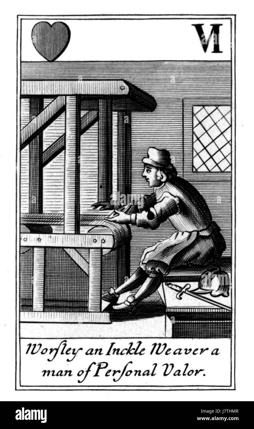 The 6 of Hearts from a traditional deck of playing cards, often used in ...