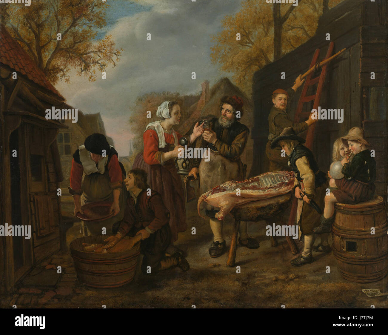 Pig food 17th century hi-res stock photography and images - Alamy