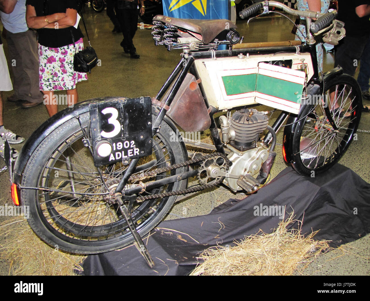 1902 Adler motorcycle Stock Photo - Alamy