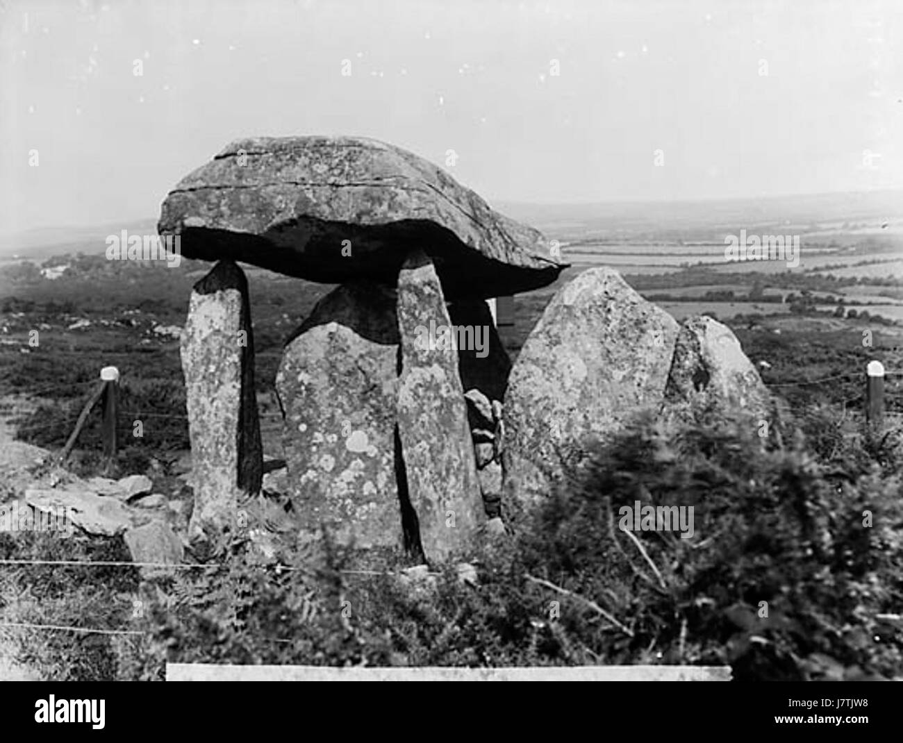 The Cromlech Pentre Ifan is a megalithic structure located in ...