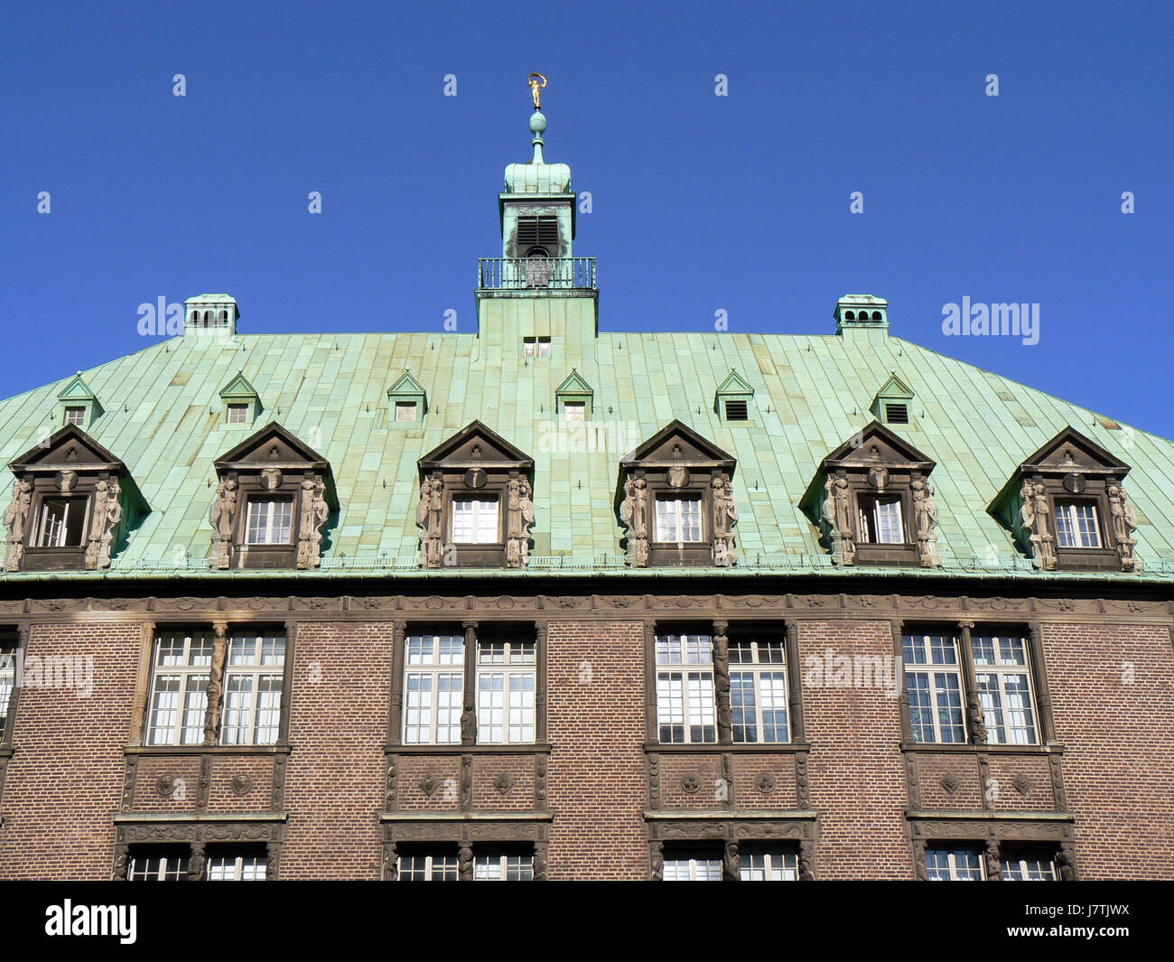 town hall Hanseatic city copper roof world cultural heritage bremen ...