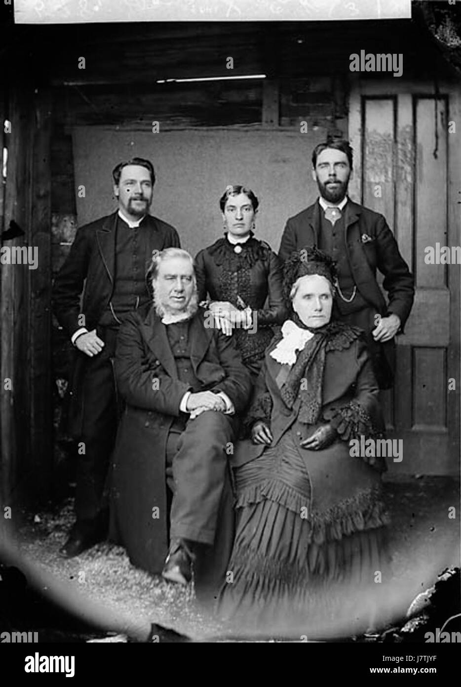 Victorian group painting hi-res stock photography and images - Alamy
