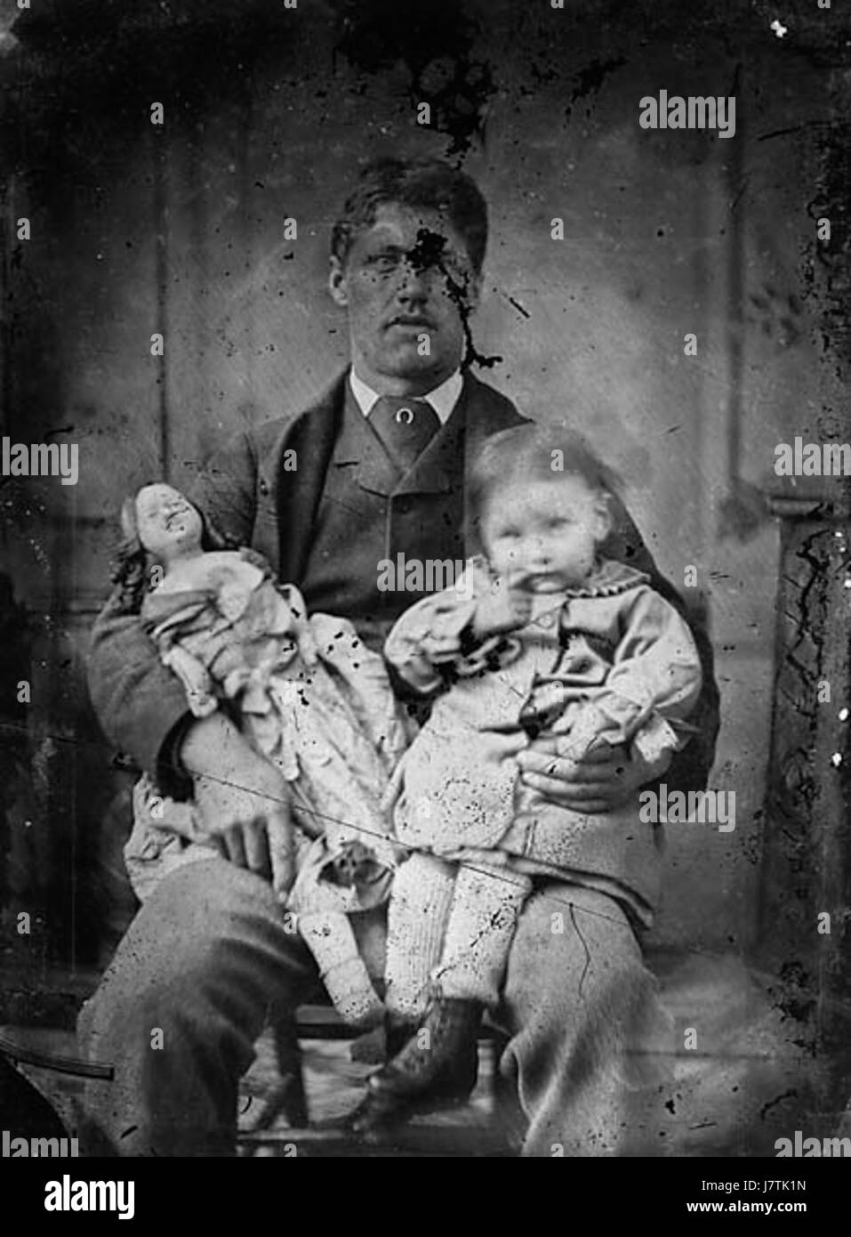 Father child care Black and White Stock Photos & Images - Alamy